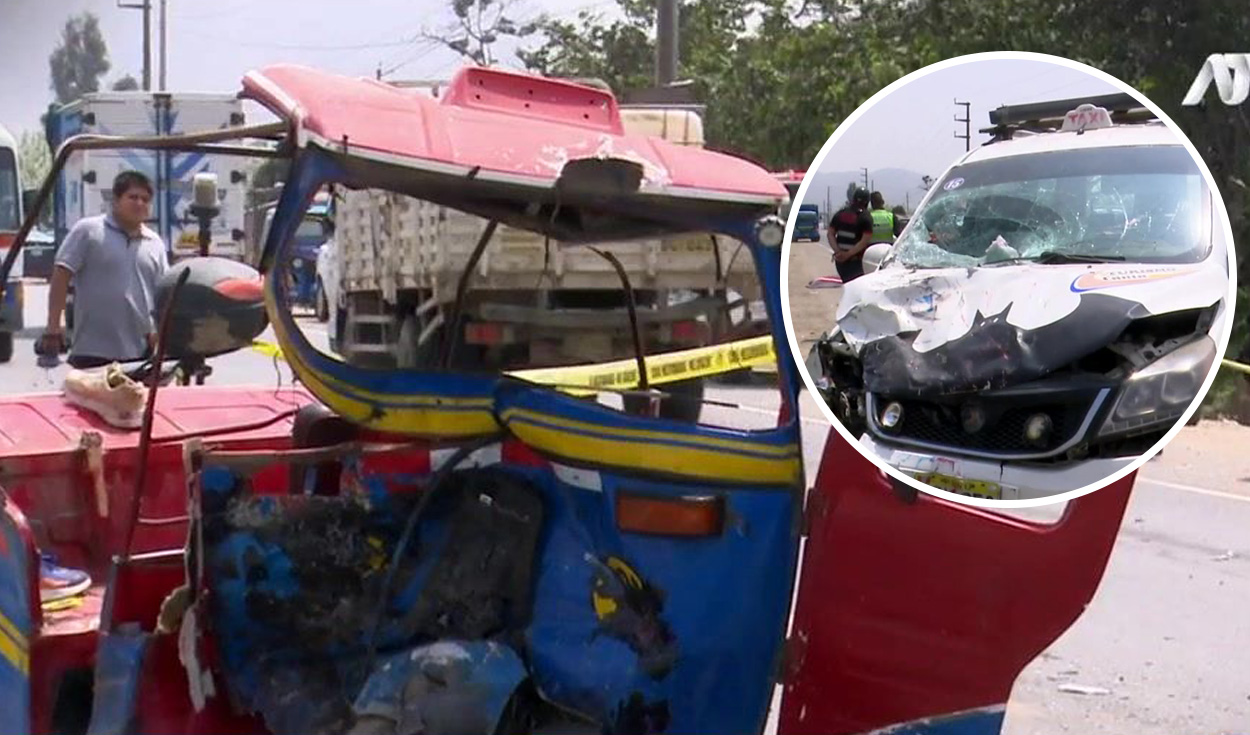 Escolares acudían con ilusión a clases y mueren en el choque de su mototaxi - ATV