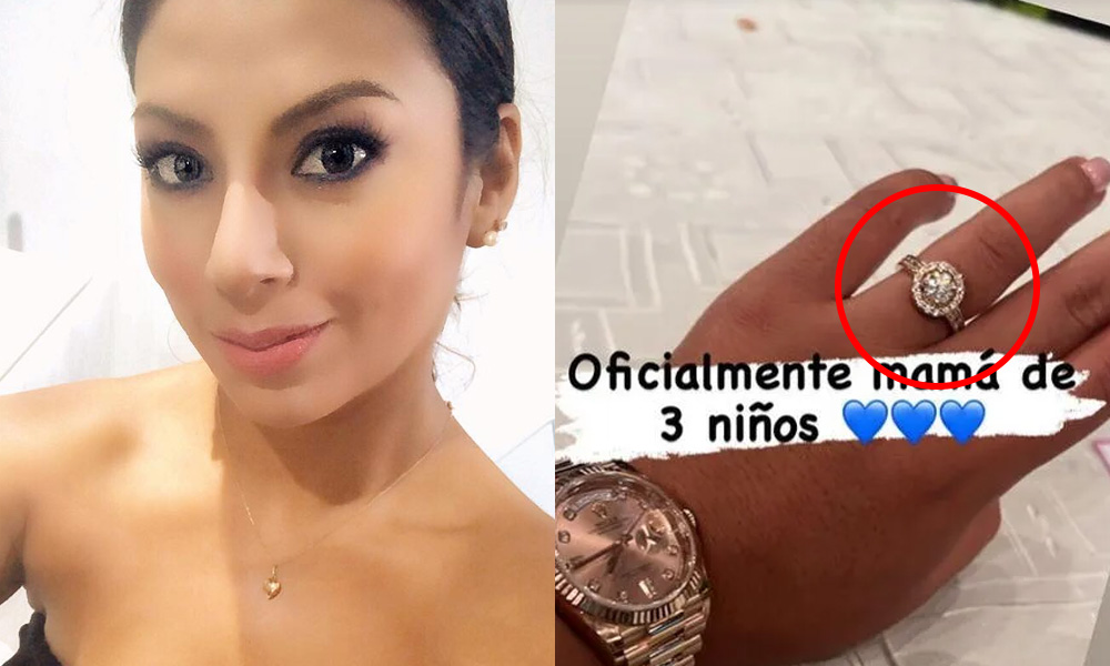 Rosa Fuentes aclara que seguirá usando anillo de compromiso que le dio ...