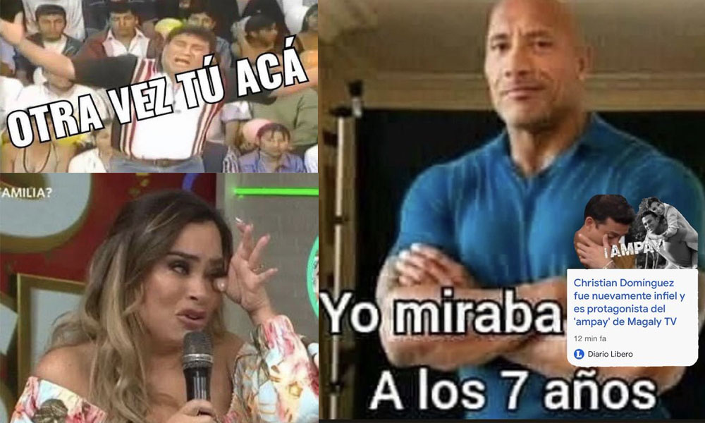 Christian Domínguez: Los memes que desató su ampay en un auto con una ...
