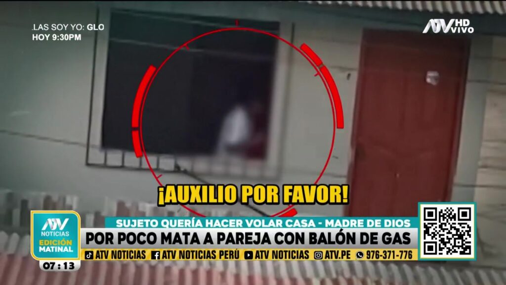 Feminicida en potencia quería hacer volar su casa explotando un balón ...