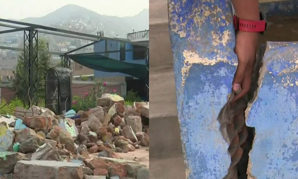 SJL: Colegios se encuentran en mal estado a días de clases - ATV