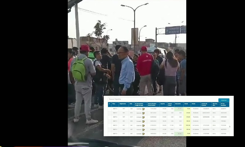 Escolar queda grave tras ser atropellado por combi con varias papeletas - ATV