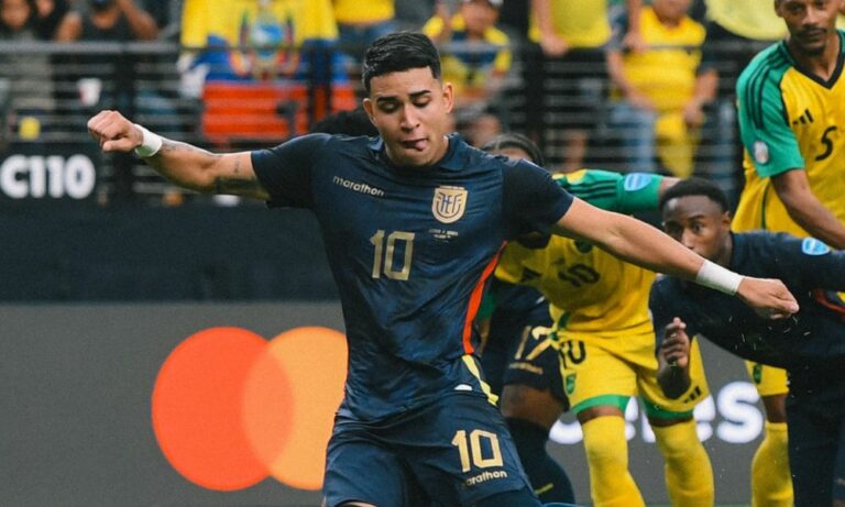 Kendry Paéz anotó gol histórico en el triunfo de Ecuador sobre Jamaica ...
