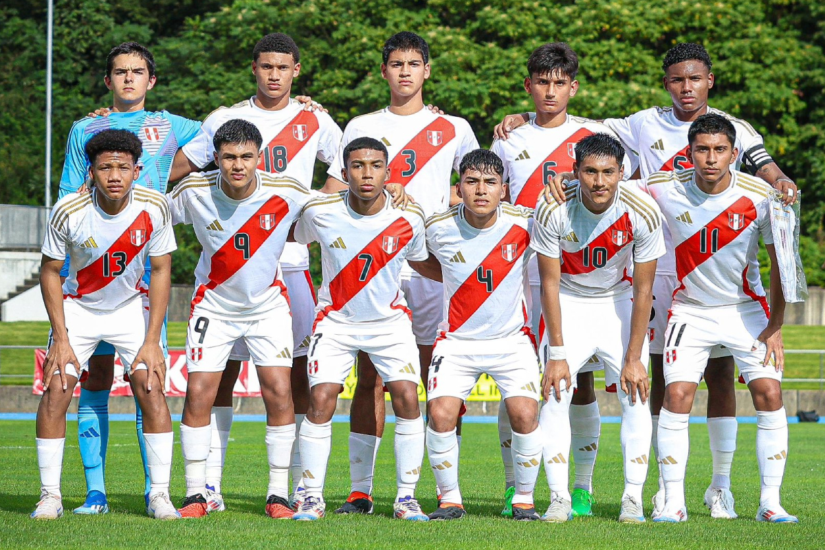 ¡A seguir! Tres derrotas en tres partidos de Perú Sub 17 en la gira por ...