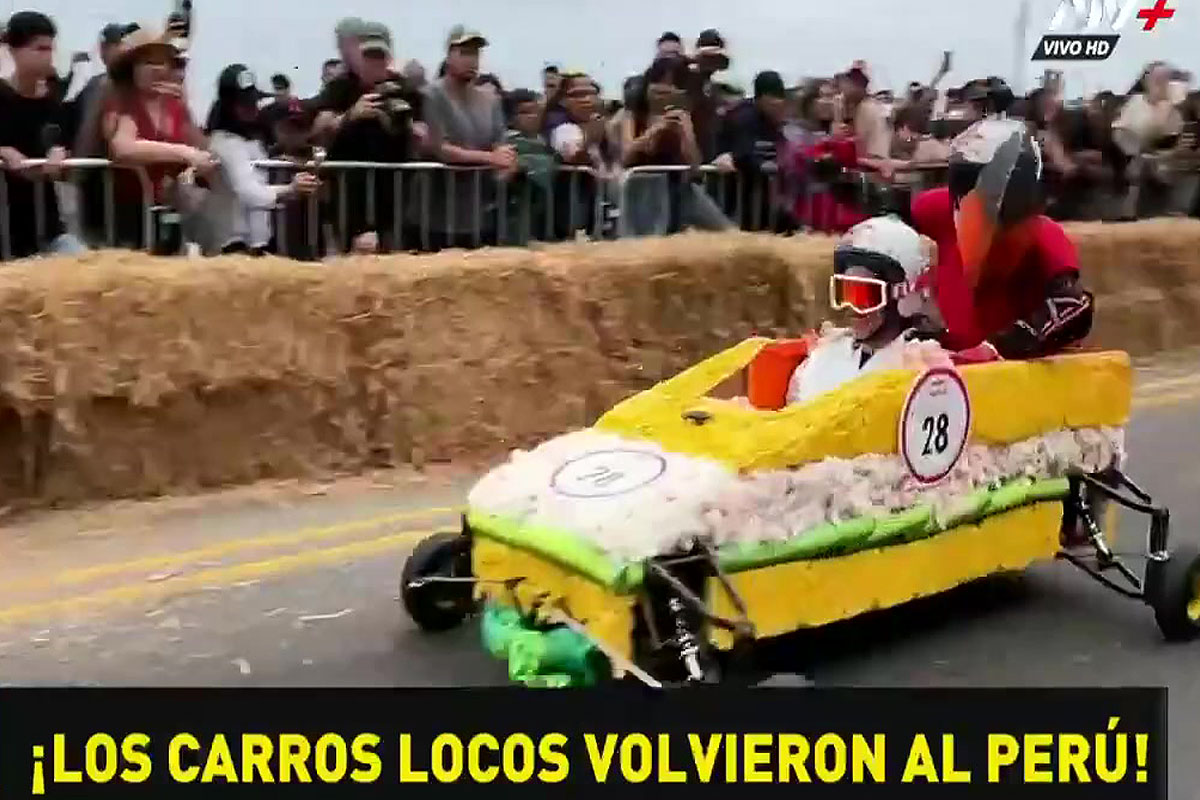 San Miguel: Carros locos creados por peruanos hicieron vibrar a todos - ATV