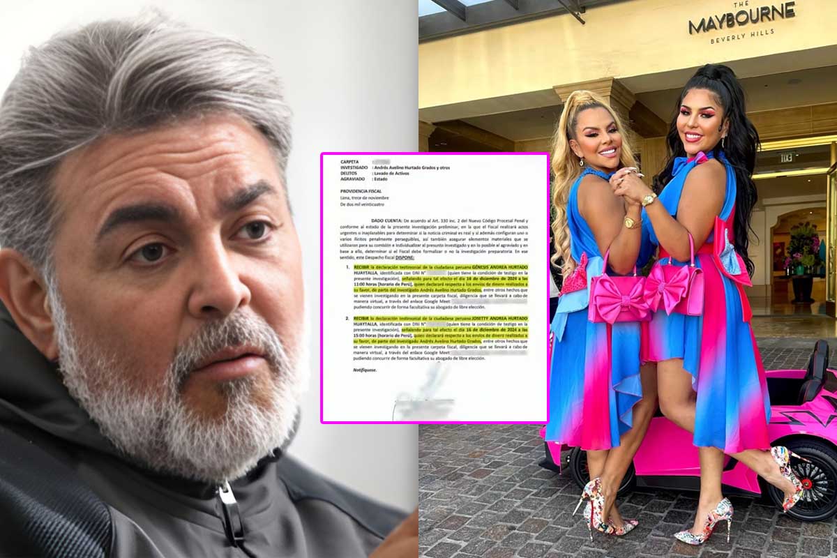 Andrés Hurtado: Sus hijas, Josetty y Génesis, son citadas a declarar el ...