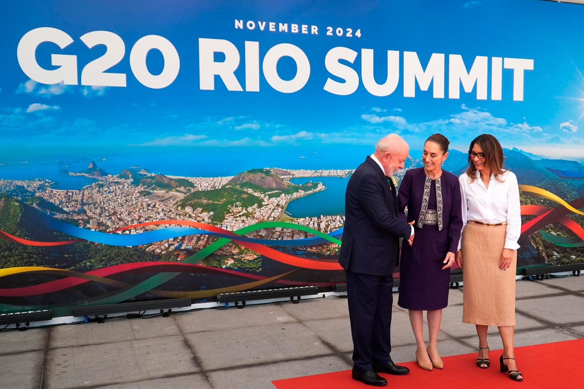 Presidenta de México llega a Brasil para ser parte de la Cumbre del G20 ...