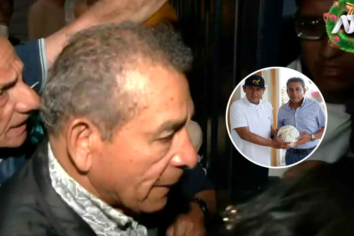 Héctor Chumpitaz llegó a Matute para despedir a Hugo 'Cholo' Sotil - ATV