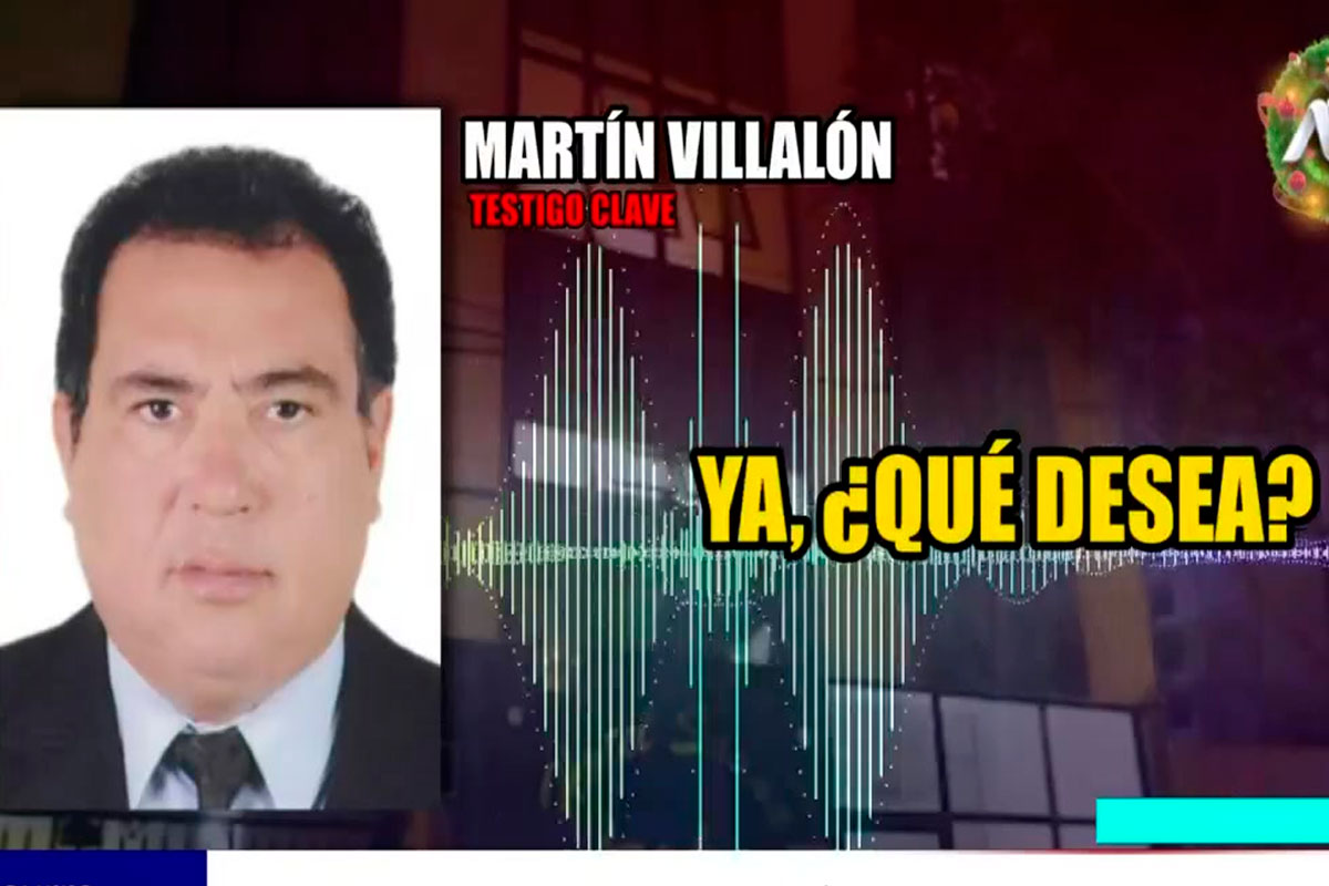 Nilo Burga: Martín Villalón, posible testigo clave, habló con 'Ocurre ...