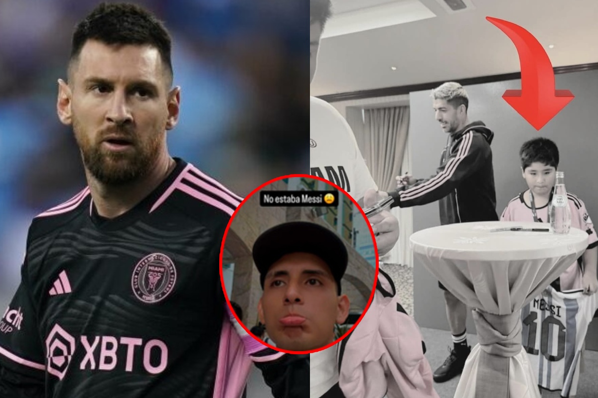 Peruanos molestos por no ver a Lionel Messi en 'Meet and Greet ...
