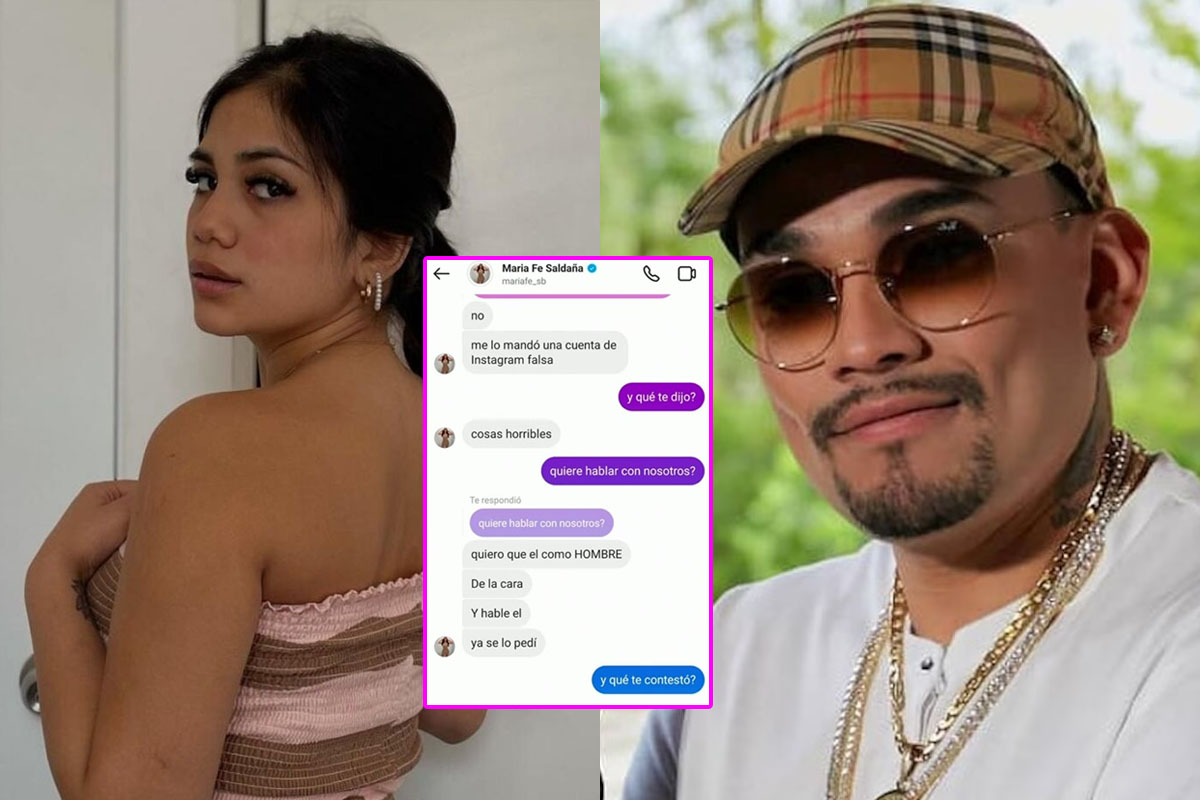 María Fe revela que Josimar trata de recuperarla: "Le pedí que como hombre de la cara" - ATV