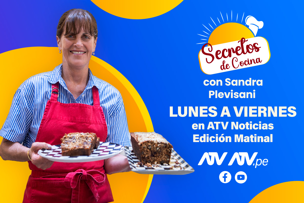 ¡De lunes a viernes! Sandra Plevisani nos muestra sus 'Secretos de cocina' en 'ATV Noticias ...
