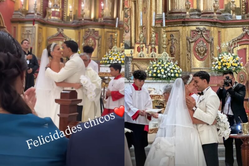 Alejandra Baigorria y Said Palao sellan su amor en una emotiva boda ...