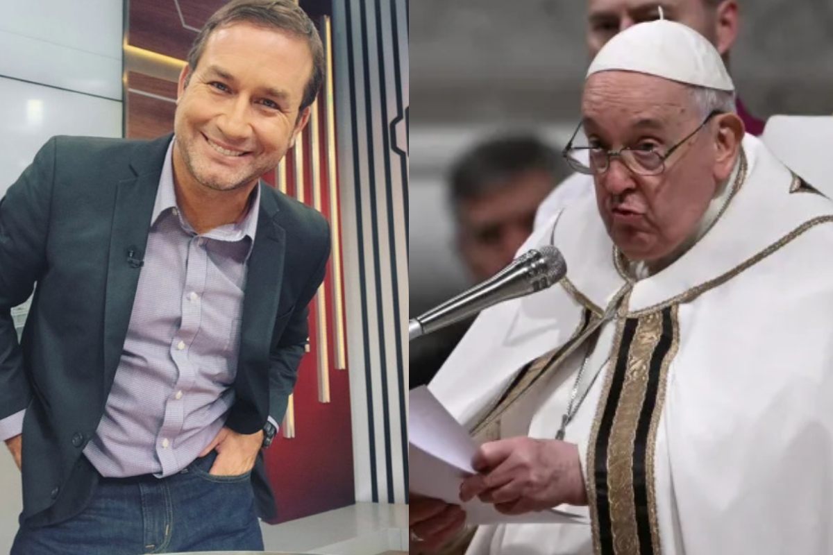 René Gastelumendi y la vez que conoció al Papa Francisco - ATV