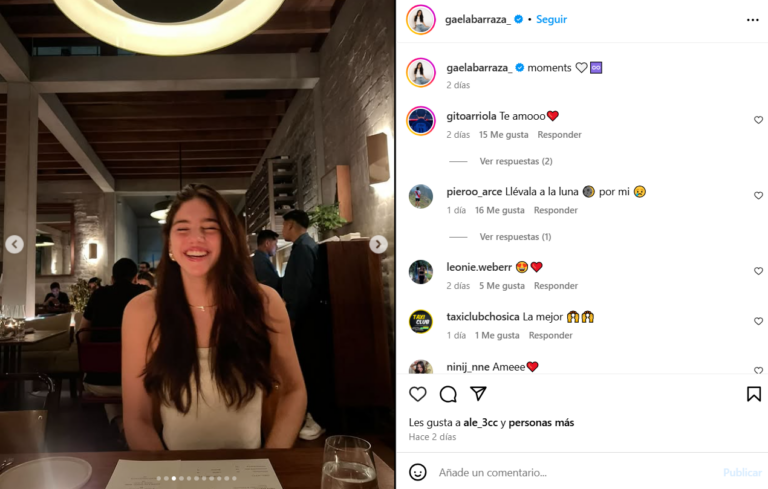 Gaela Barraza, hija de ‘Tomate’ Barraza, presenta oficialmente a su ...