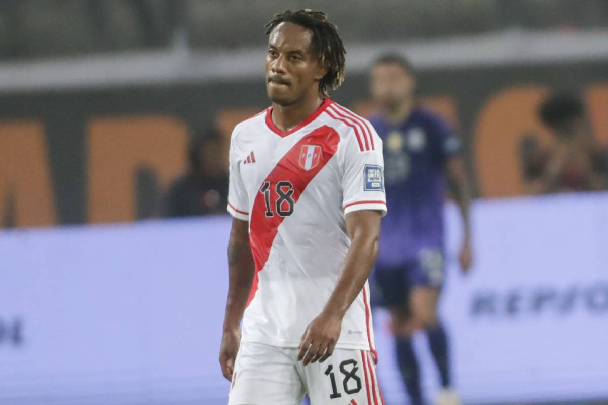 ¿Jugará ante Colombia? André Carrillo es evaluado por médicos de la FPF ...