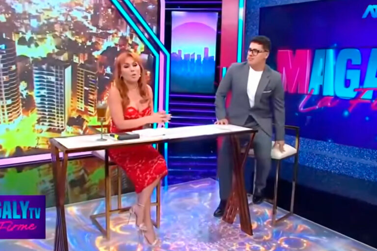Magaly sorprende a 'Chechito' con peculiar comentario por su insólito look - ATV
