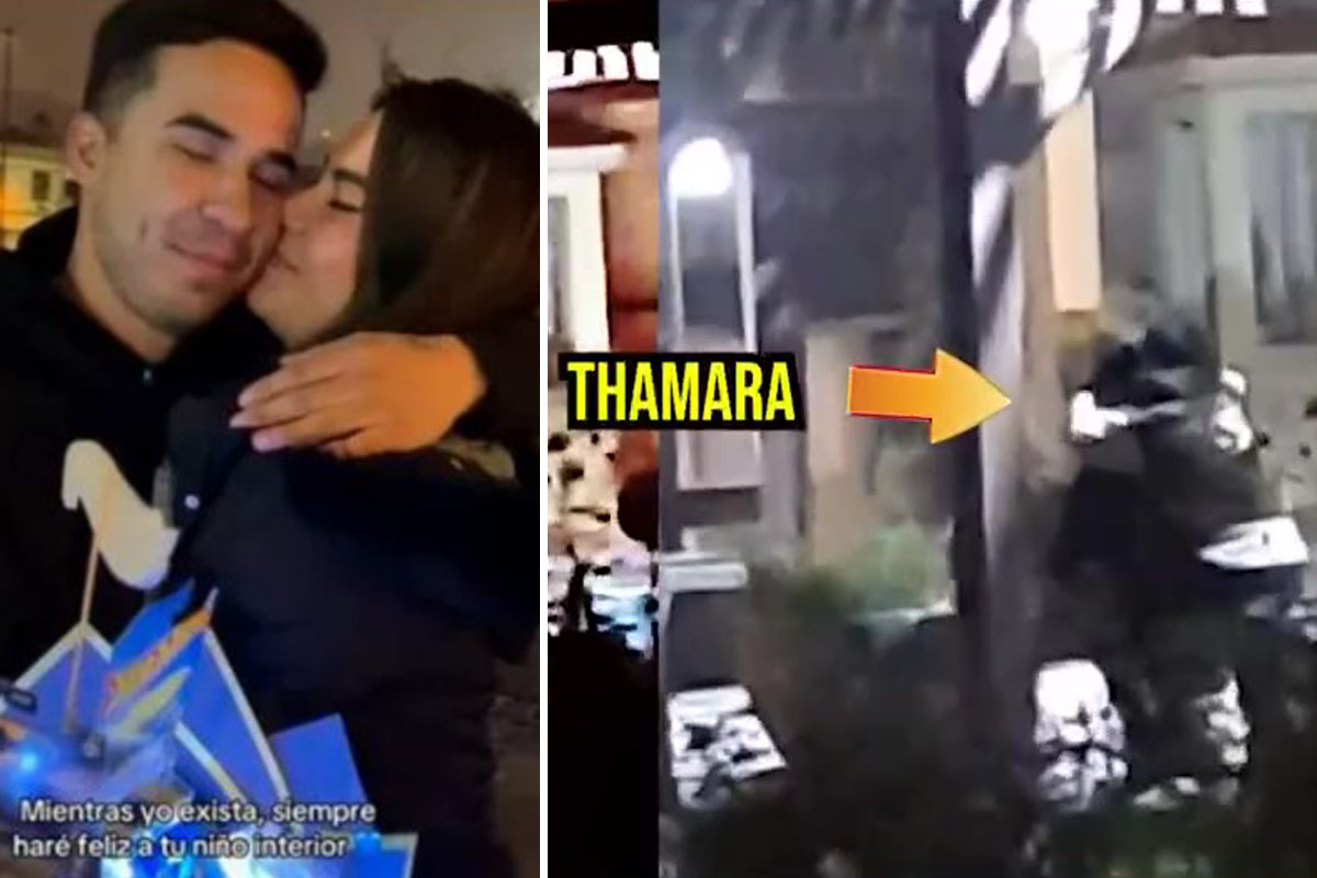 Thamara Gómez es captada nuevamente con cómico ambulante pese a decirse de todo en redes ...