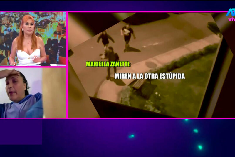 Mariella Zanetti niega haber querido insultar a hija de Sandra Mathews ...