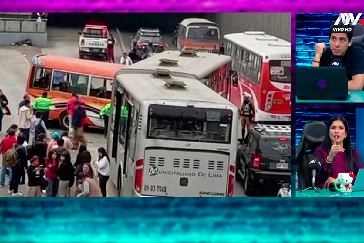 Cúster que chocó contra bus del Metropolitano tiene papeletas por miles ...