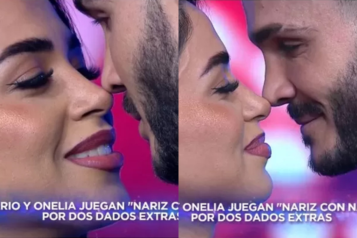 Onelia Molina y Mario Irivarren juegan 'nariz con nariz': "Puro morbo ...