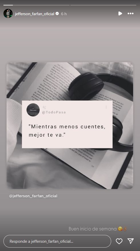 Jefferson Farfán y su contundente mensaje tras las duras confesiones de Samahara Lobatón - ATV