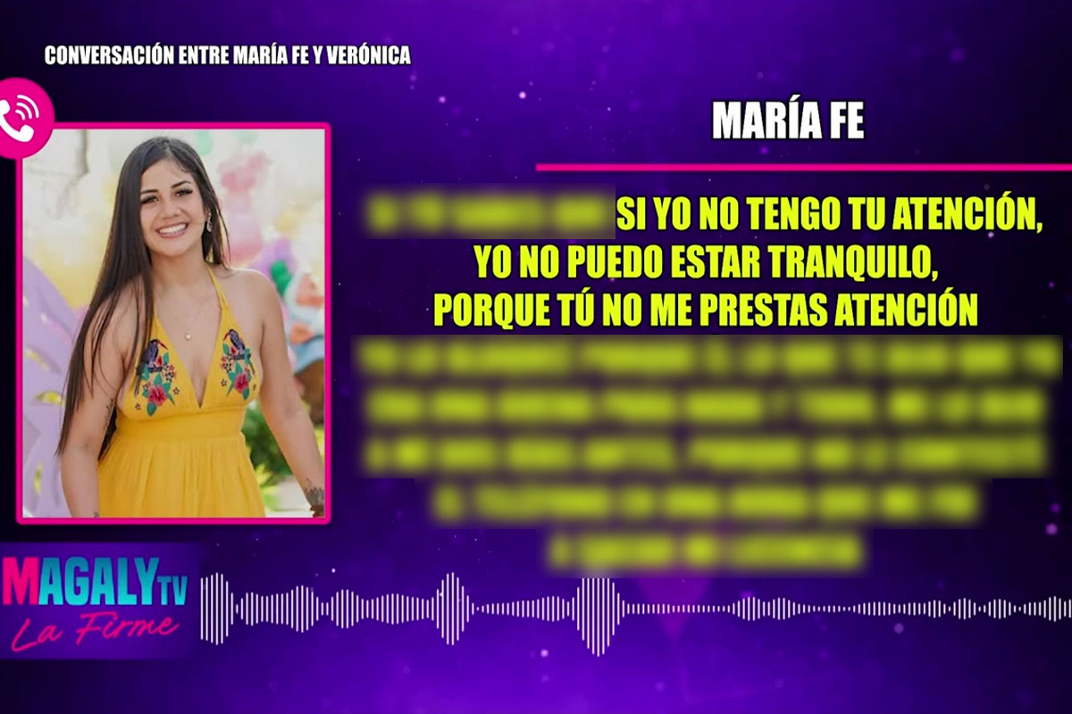 María Fe Saldaña revela que Josimar la culpó por infidelidad: "Me dijo ...