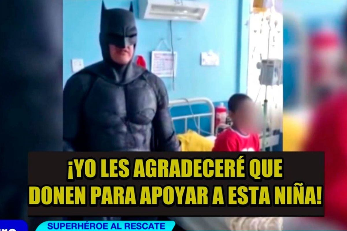 Noble médico se 'convierte' en Batman para llevar alegría y sonrisas a ...
