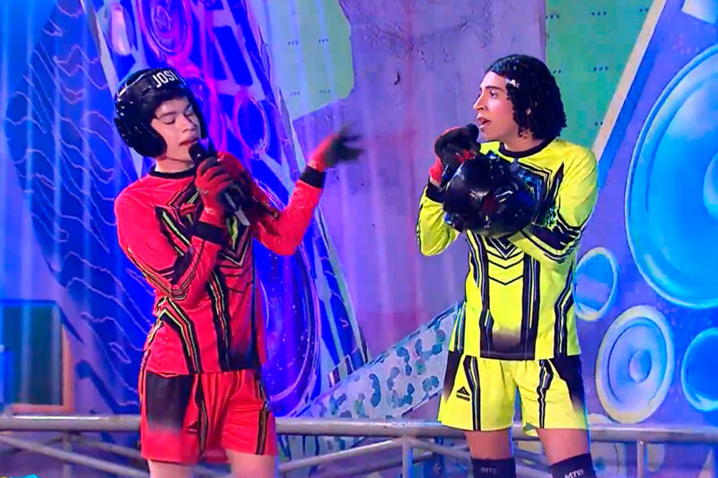 Josi y Valentino le roban el show a los guerreros y combatientes: "El ...