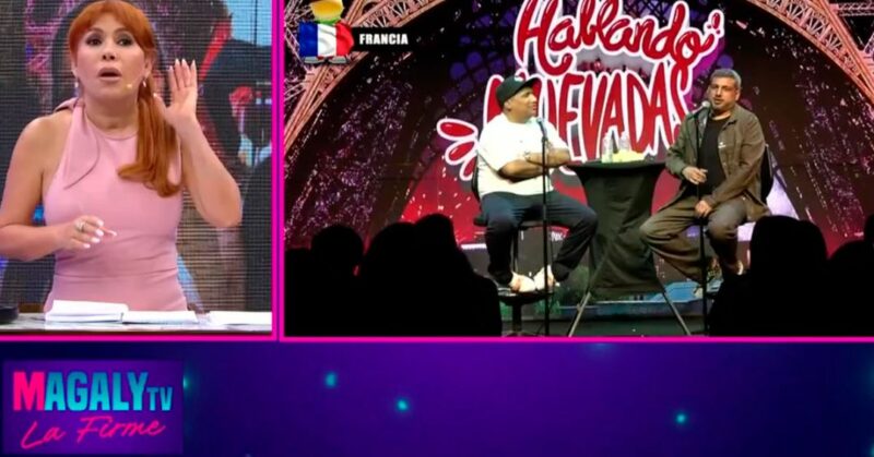 Magaly tras asistir a show de Ricardo Mendoza y Jorge Luna en París ...
