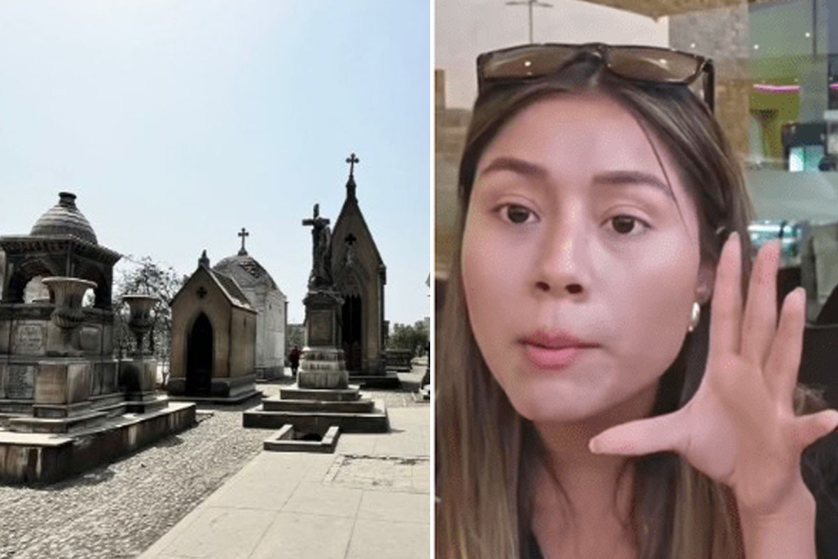 Milenka Nolasco asegura que ya se disculpó con la guía del cementerio ...