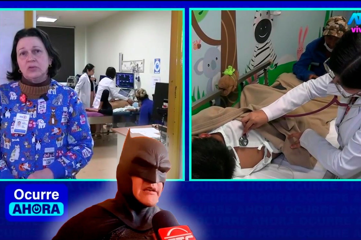 Saúl, ayudante del 'Dr. Batman' con cardiopatía, es traído desde Cusco ...