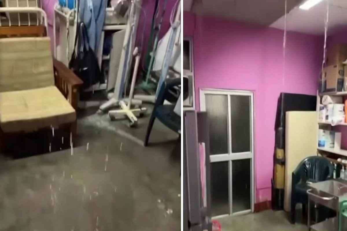 Hospital de Satipo inundado por lluvias y goteras: "Miren el área de ...
