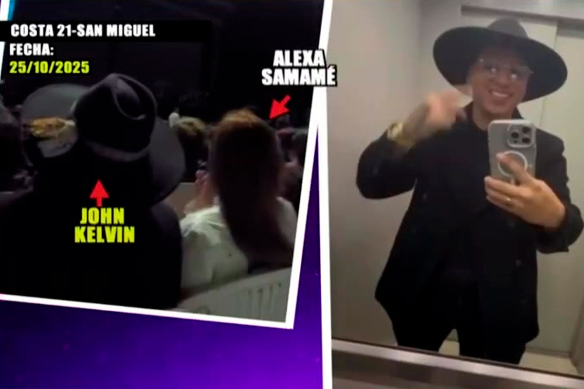 John Kelvin es captado en cariñitos con Alexa Samame, la chiclayana que ...