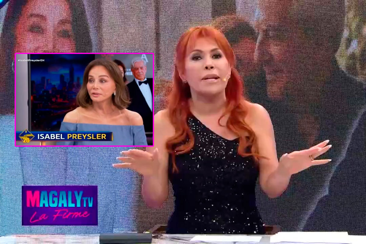Magaly Medina sobre revelaciones de Isabel Preysler: "Mario Vargas ...