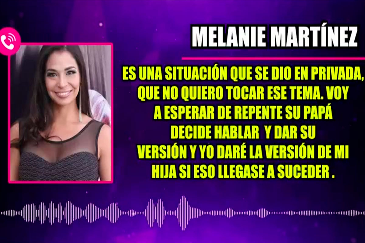 Melanie Martínez revela que incidente con su hija en casa de Christian ...