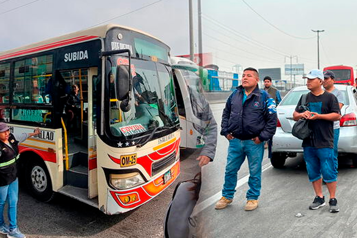 Paro de transportistas: Usuarios esperan más de una hora por la llegada ...