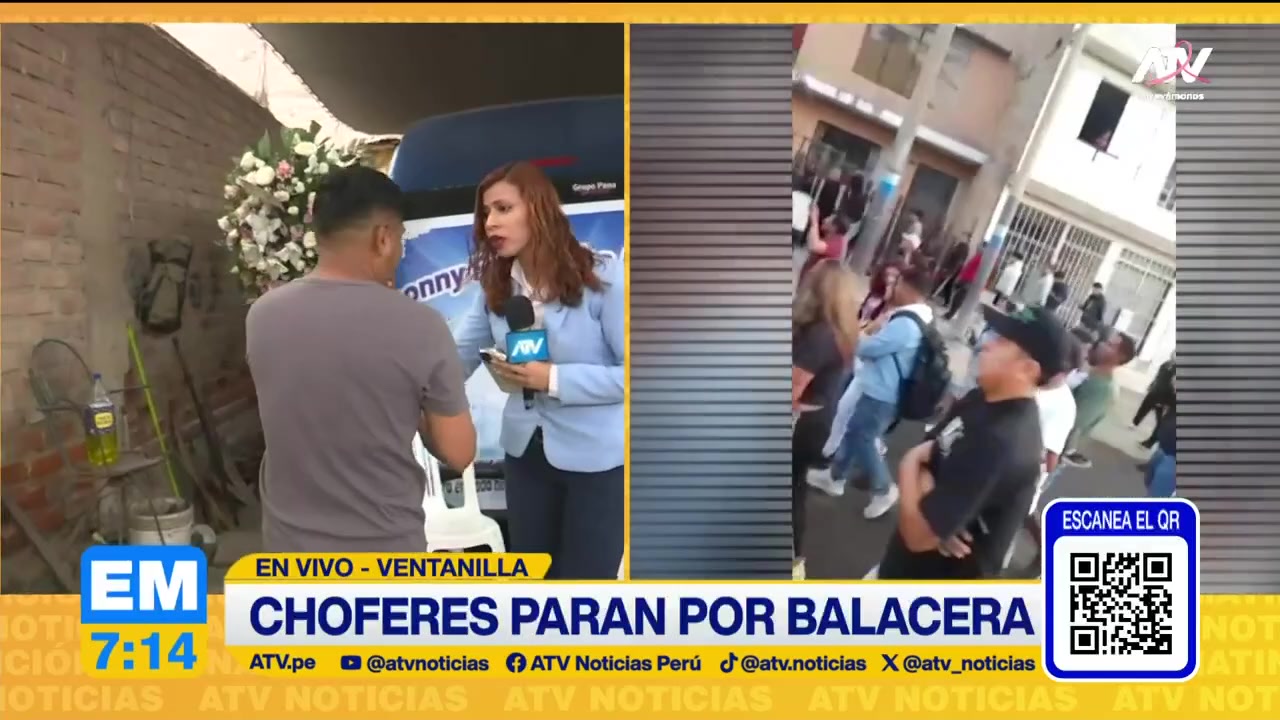 Velan restos de chofer asesinado en el Callao y sus compañeros no ...