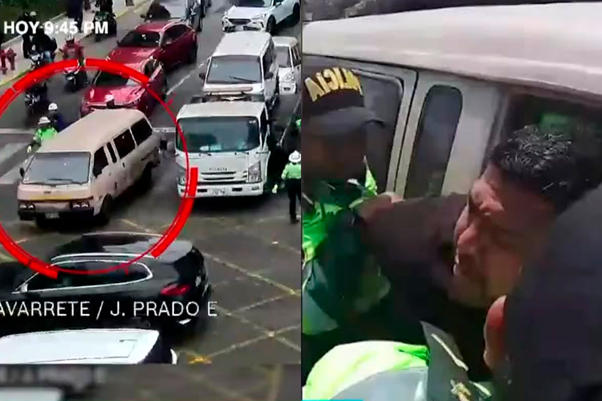 Intervienen a chofer de combi que buscó frustrar traslado de minivan ...