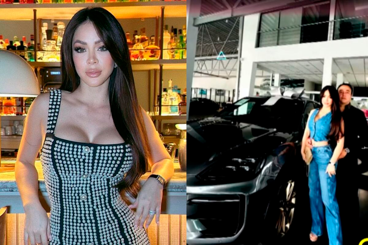 Sir Winston Le Regala Lujoso Auto A Sheyla Rojas Y Solo Lo Usa Para Ir
