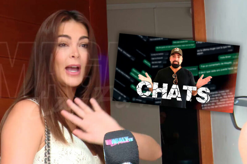 Laura Spoya nuevamente le responde a Brian Rullan tras sus chats bomba ...