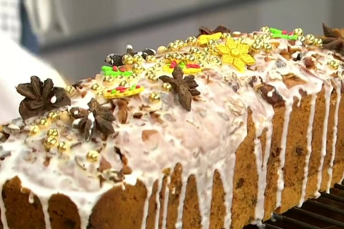 Sandra Plevisani revela cómo preparar su exquisito queque inglés con frutos secos para Navidad - ATV