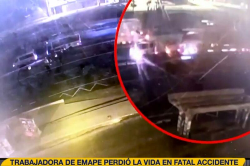 Trabajadora de EMAPE pierde la vida en fatal accidente y era solo su ...