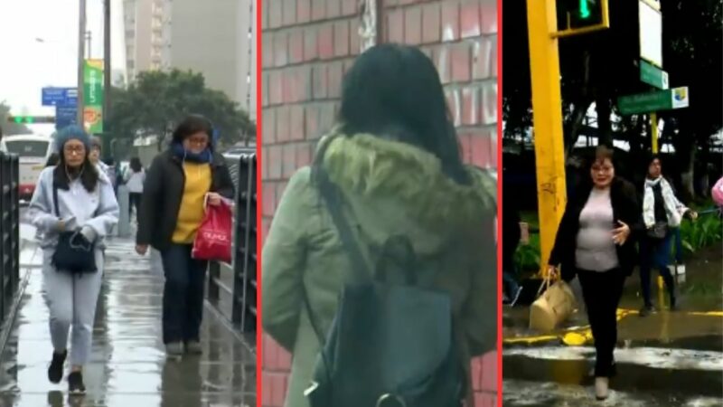 Verano lluvioso: Lima amanece con charcos y calles mojadas - ATV