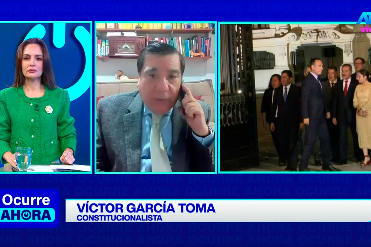 Víctor García Toma señala que José Jerí aún sigue siendo presidente ...