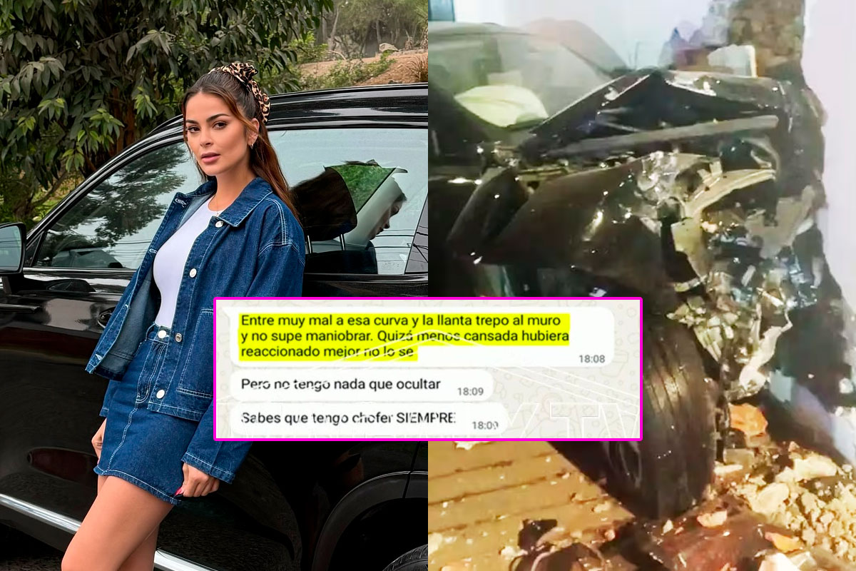 ¡Indignada! Laura Spoya niega haber chocado por culpa del alcohol: "Me ...