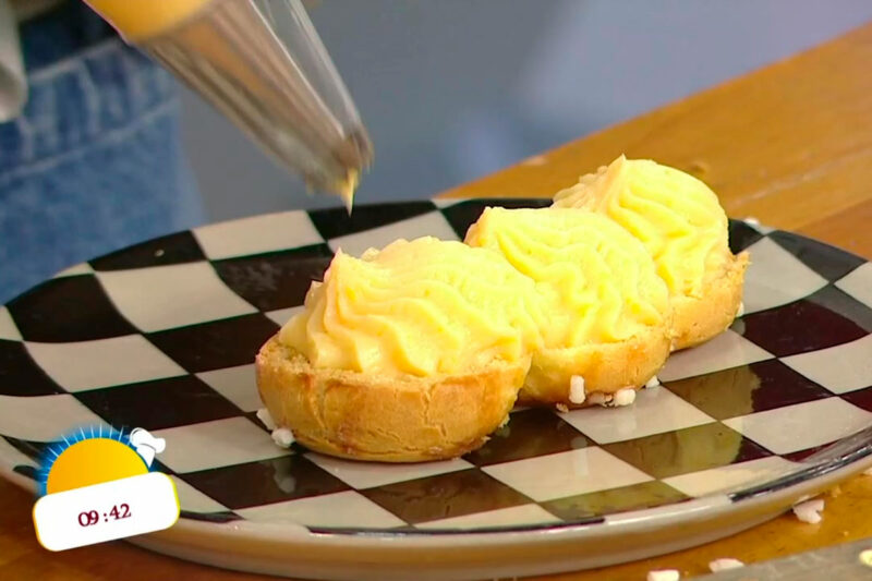 Sandra Plevisani enseña cómo hacer un trío de profiteroles con crema de ...