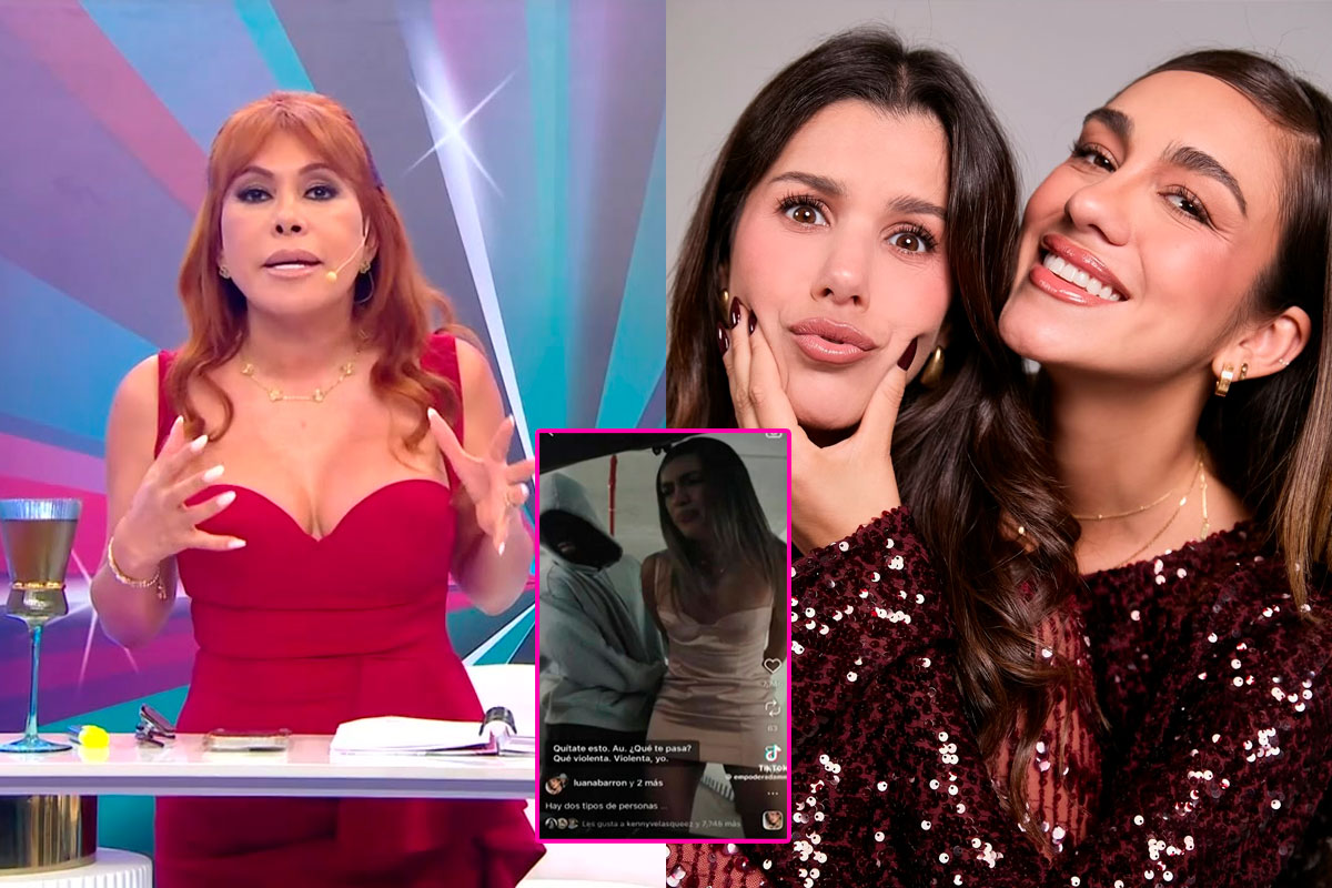 Critican a Luana Barrón y Miranda Salaverry por video donde simulan ser ...