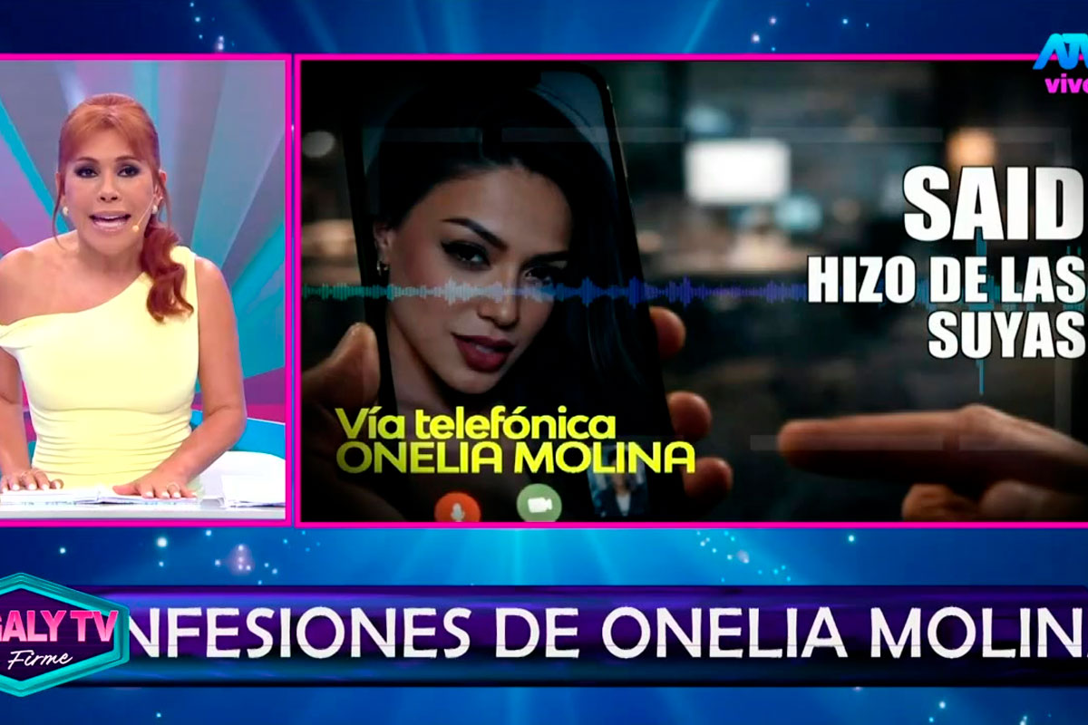 Magaly Medina sobre confesiones de Onelia Molina: "Pasó en la despedida ...
