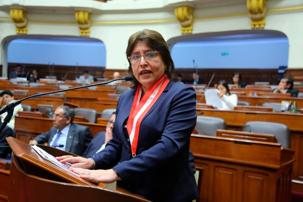 Delia Espinoza: PJ anula inhabilitación de 10 años